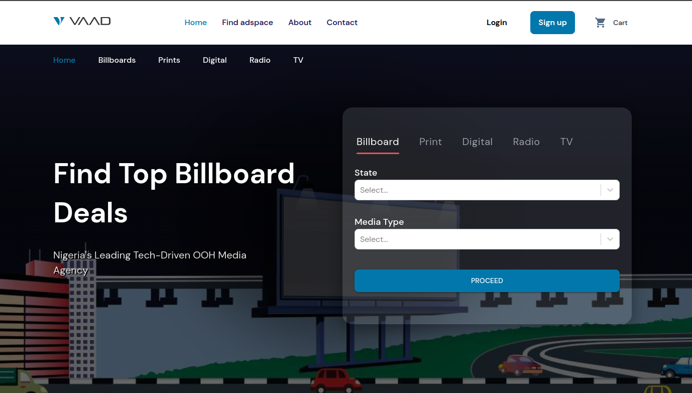 VAAD Media Ltd | Outdoor Advertising | BRT Advertising | Billboard ...